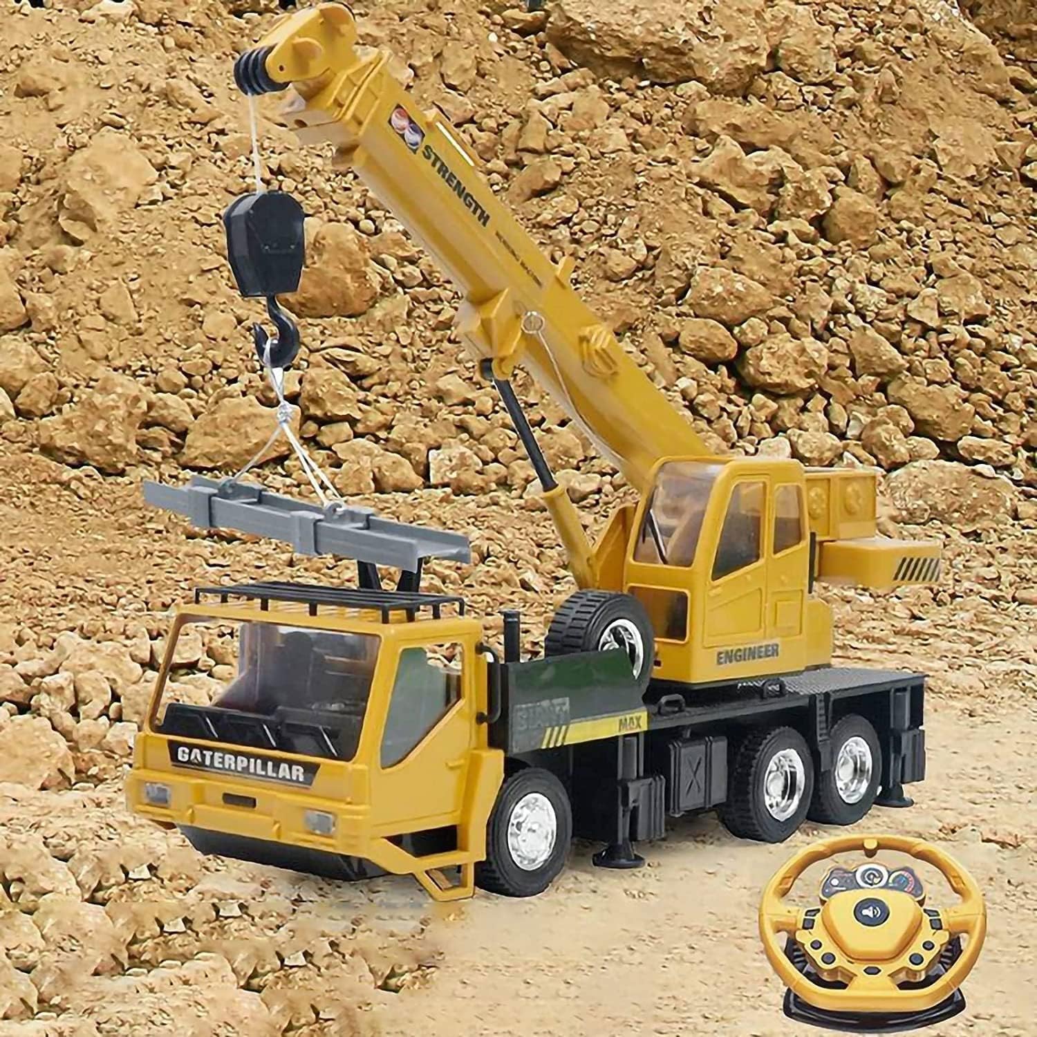 Remote Control Car Tower Crane, 8 Channel Hoist, Remote Control ...