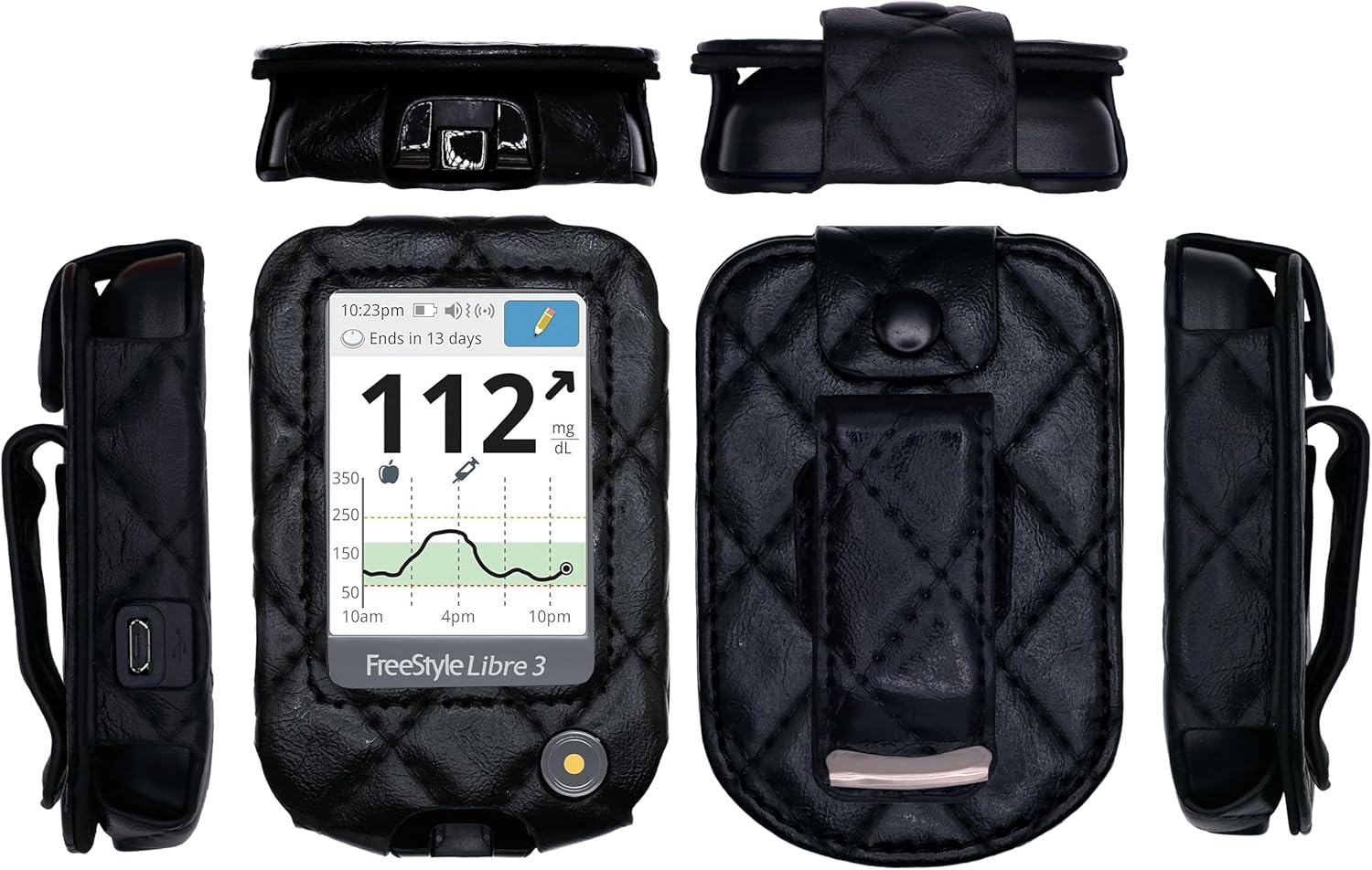Amazon.com: SNK Plaid Fitted Leather Case W/Screen Protector ...