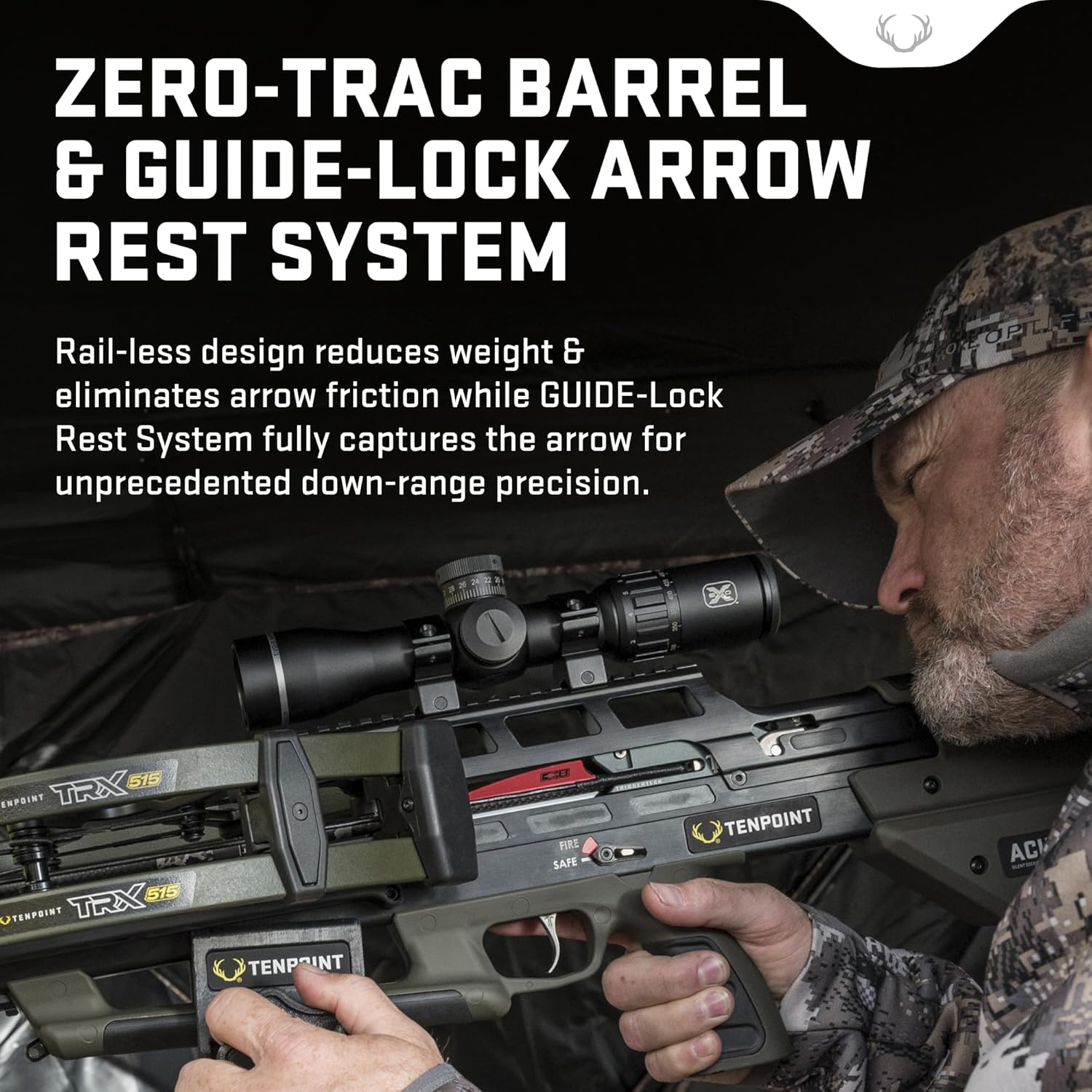 TenPoint TRX 515 Crossbow Package w/ EVO-X Marksman Elite Scope ...