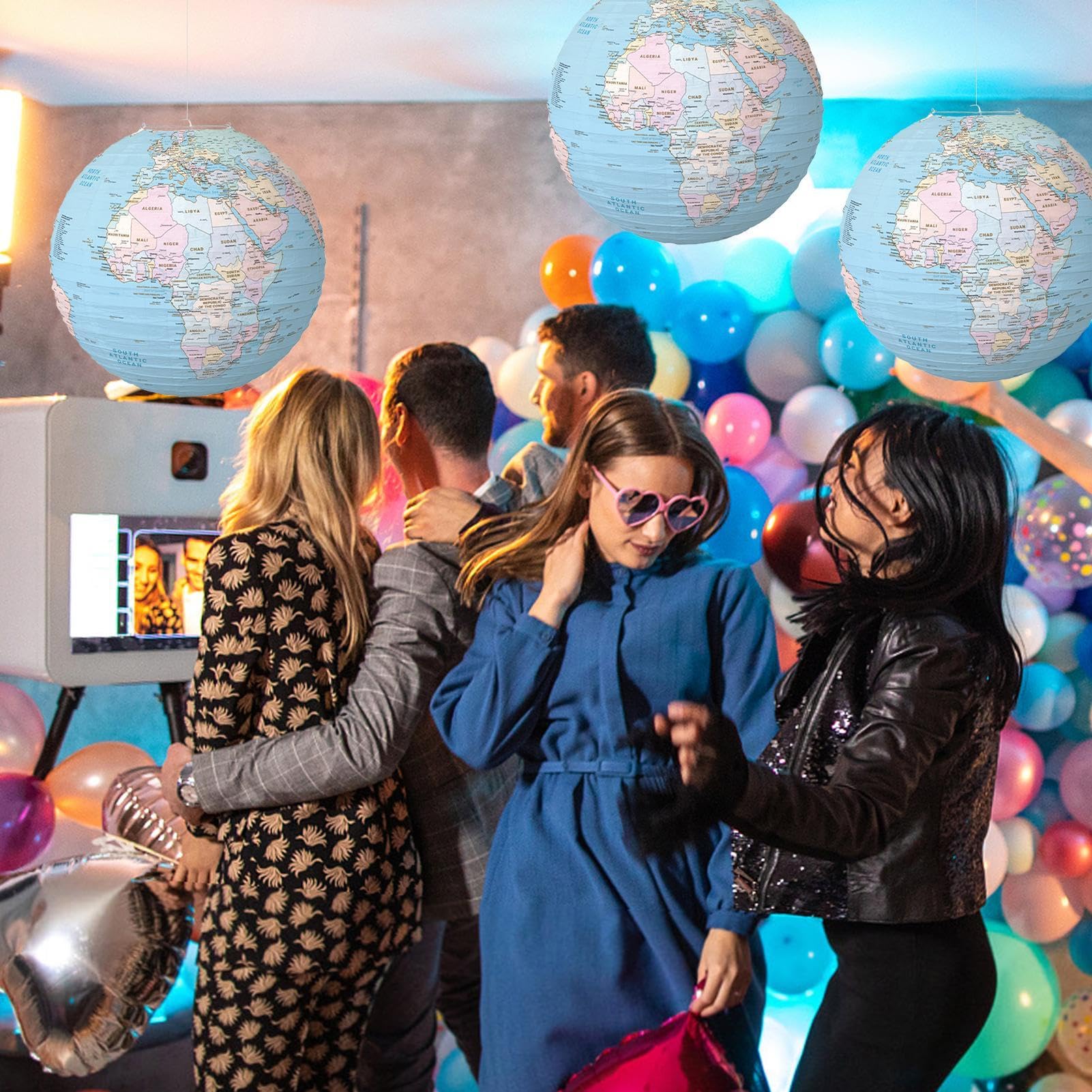 World Globe Party Decorations Space Theme Party Decoration Big