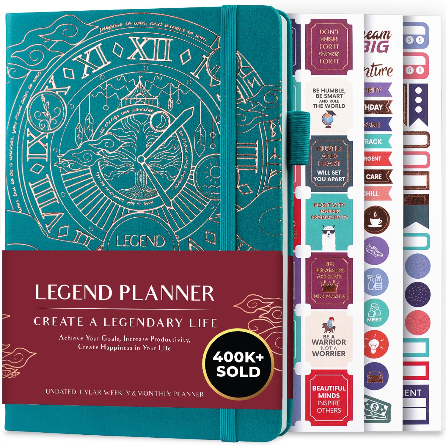 Legend Planner – Weekly & Monthly Life Planner to Hit Your Goals & Live ...