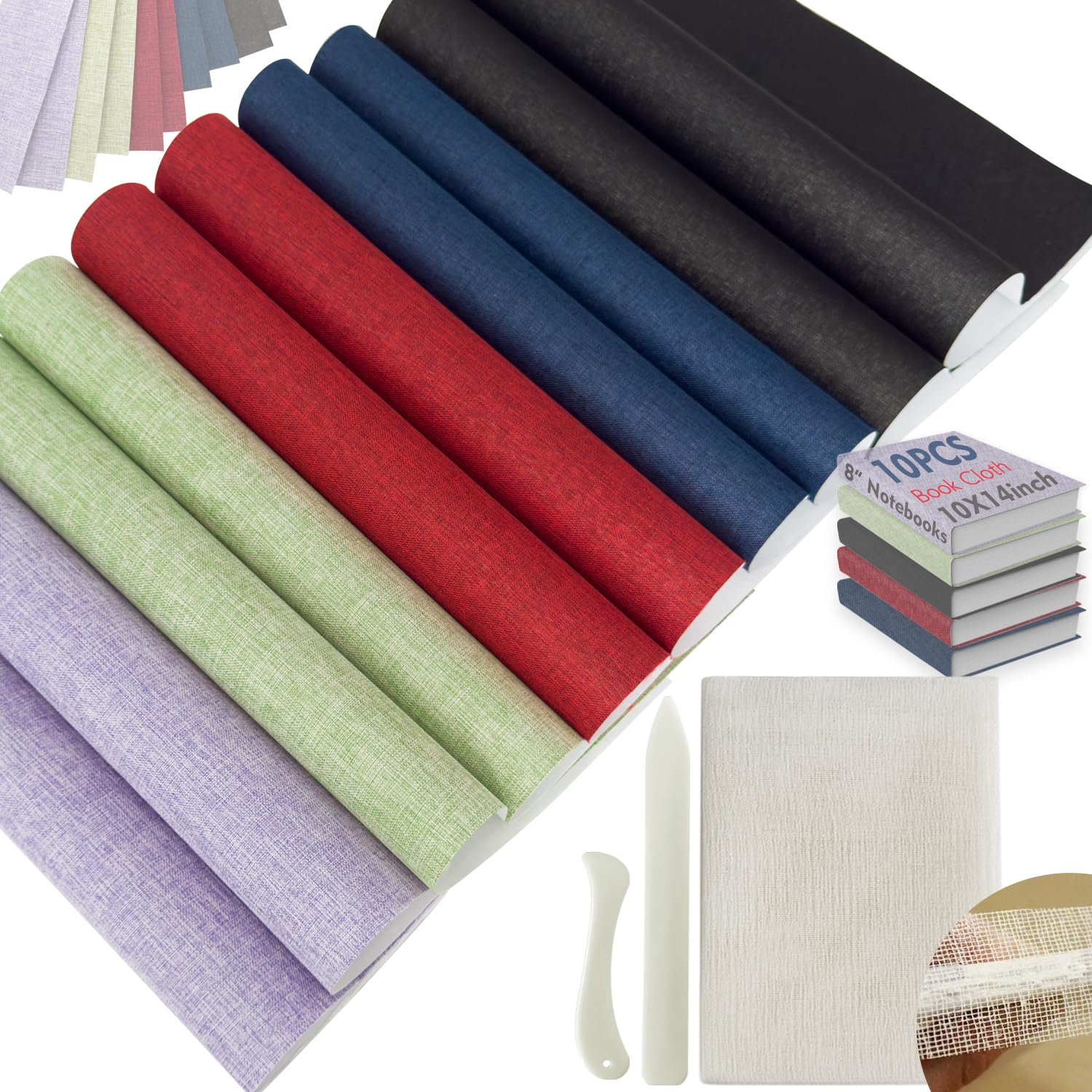 Amazon.com: Book Cloth for Book Binding, Book Binding Materials Include ...