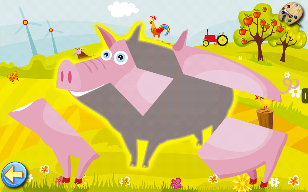 The Farm - Puzzles and Colors - Games for Kids - App on Amazon Appstore