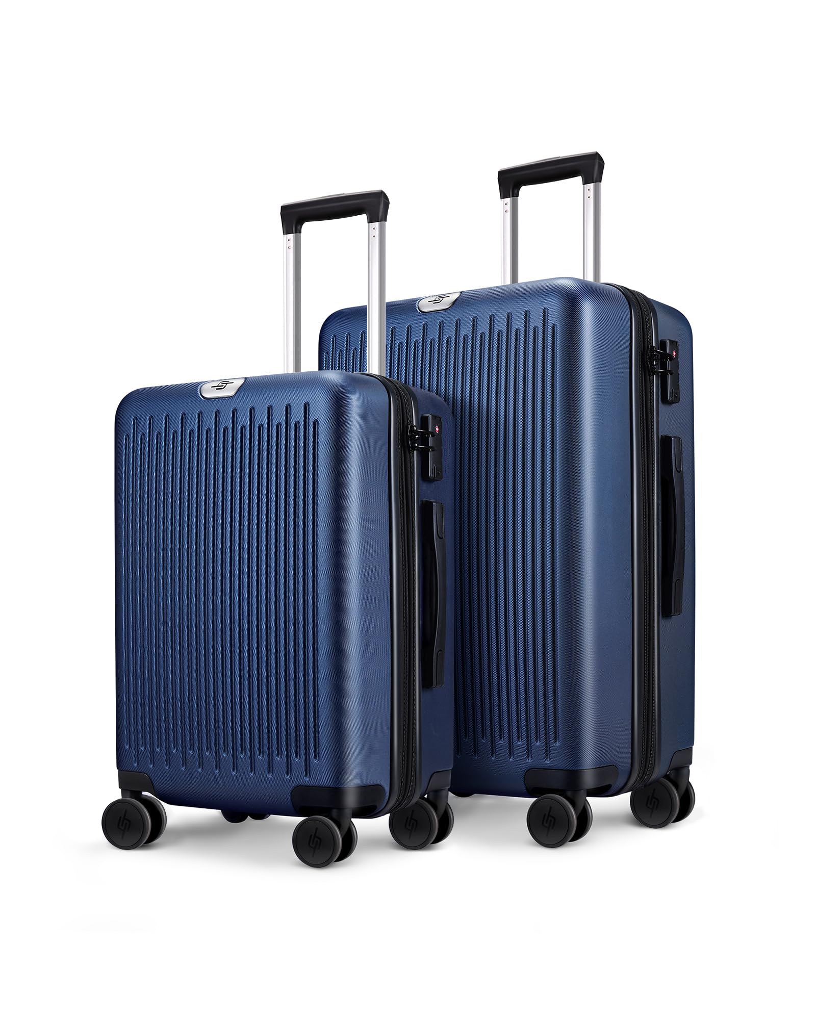 Snapklik.com : Suitour Expandable Luggage Sets 2 Piece Hard Shell ...