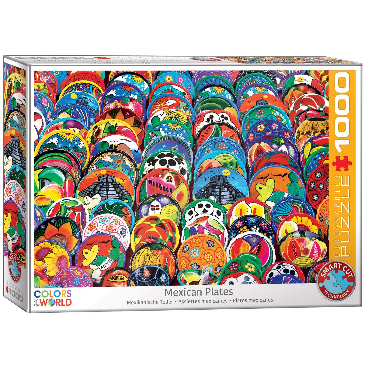 Eurographics 6000-0750 USA Globetrotter Puzzle, Various, 48 x 68 cm ...