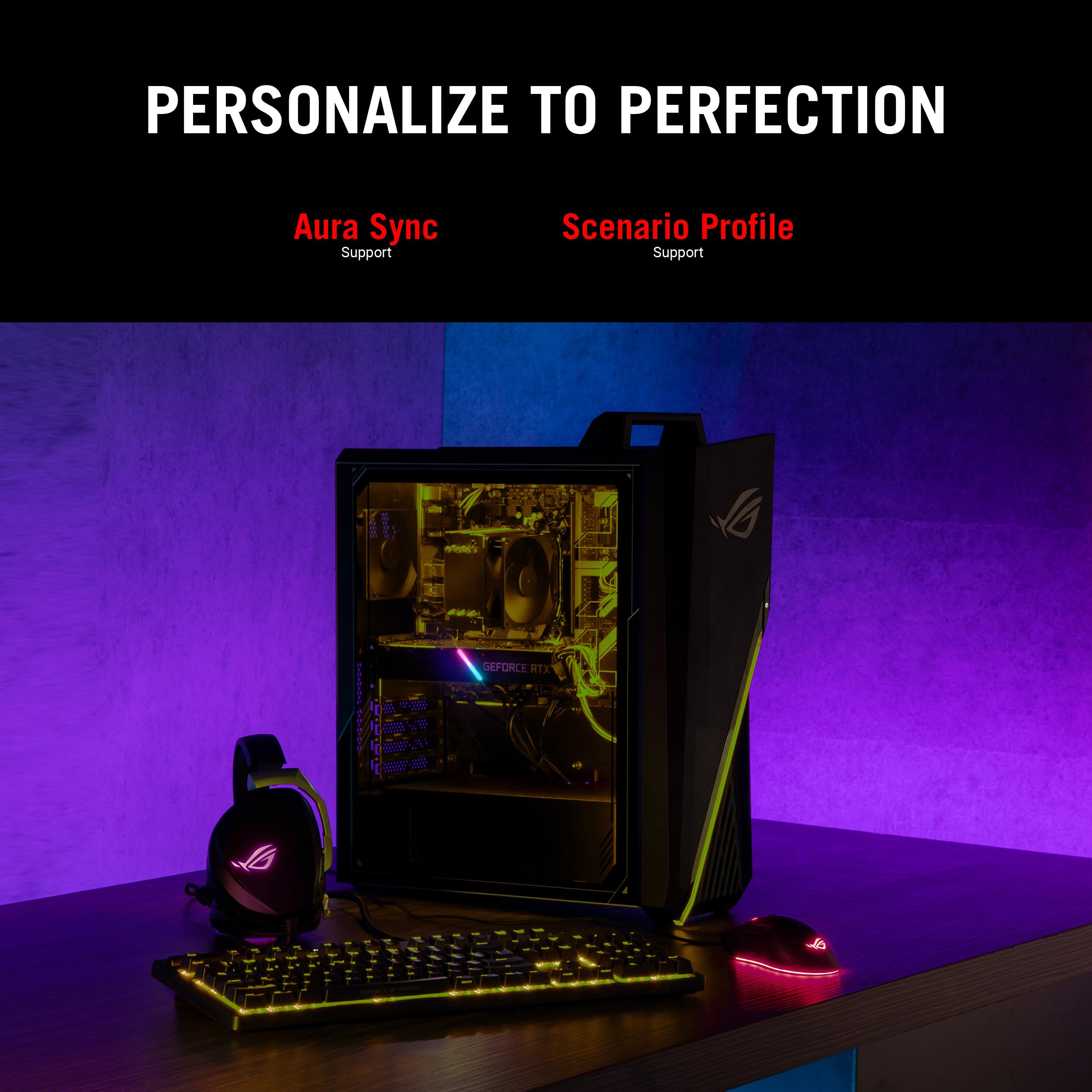 Snapklik.com : ROG Strix G15DS Gaming Desktop, AMD Ryzen 7 7700X ...