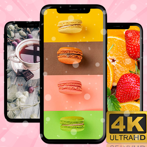 Food Wallpapers HD & Backgrounds app | No Ads | Lock & Home Screen ...