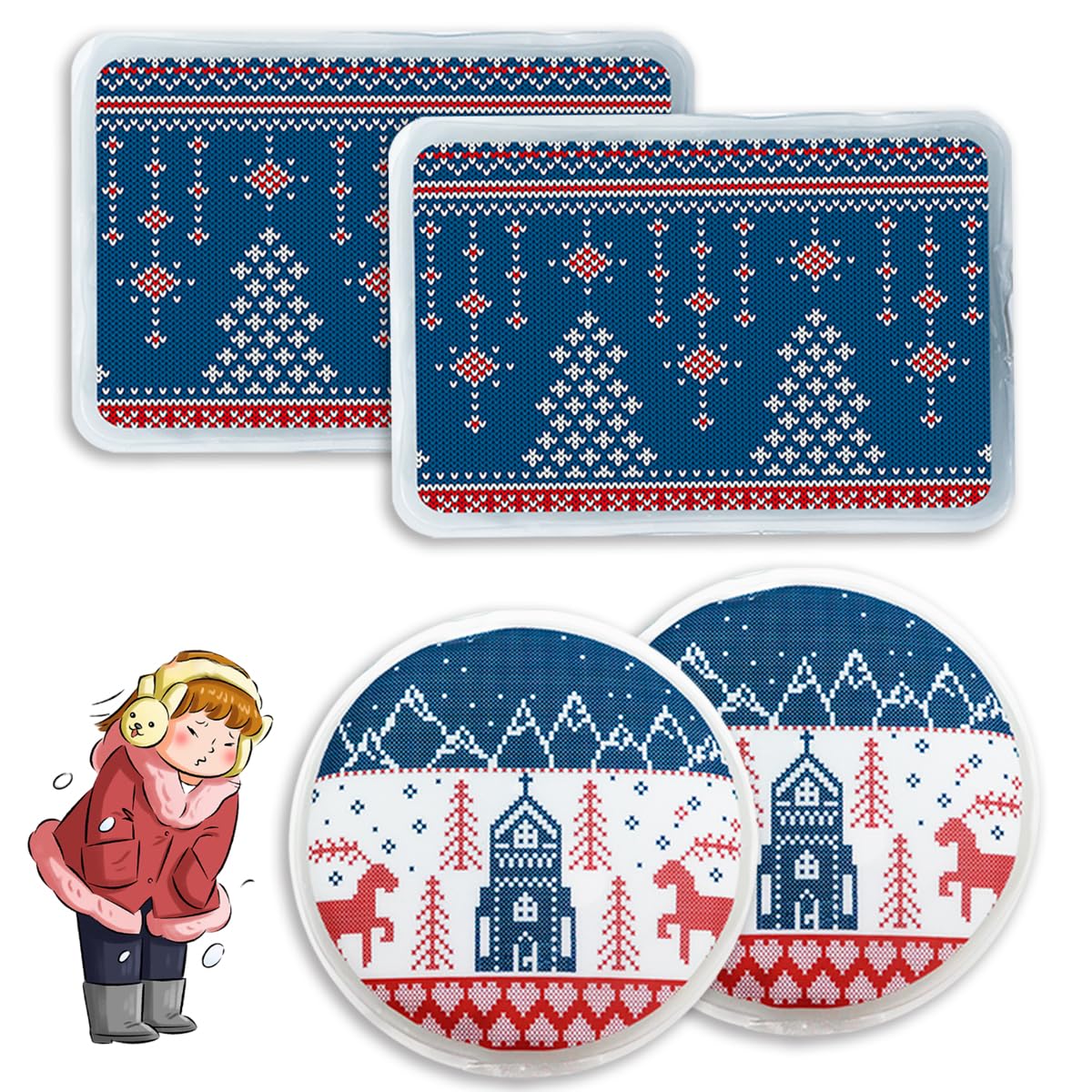 Snapklik.com : Reusable Snap Heat Pack, Click Heat Pocket Hand Warmer