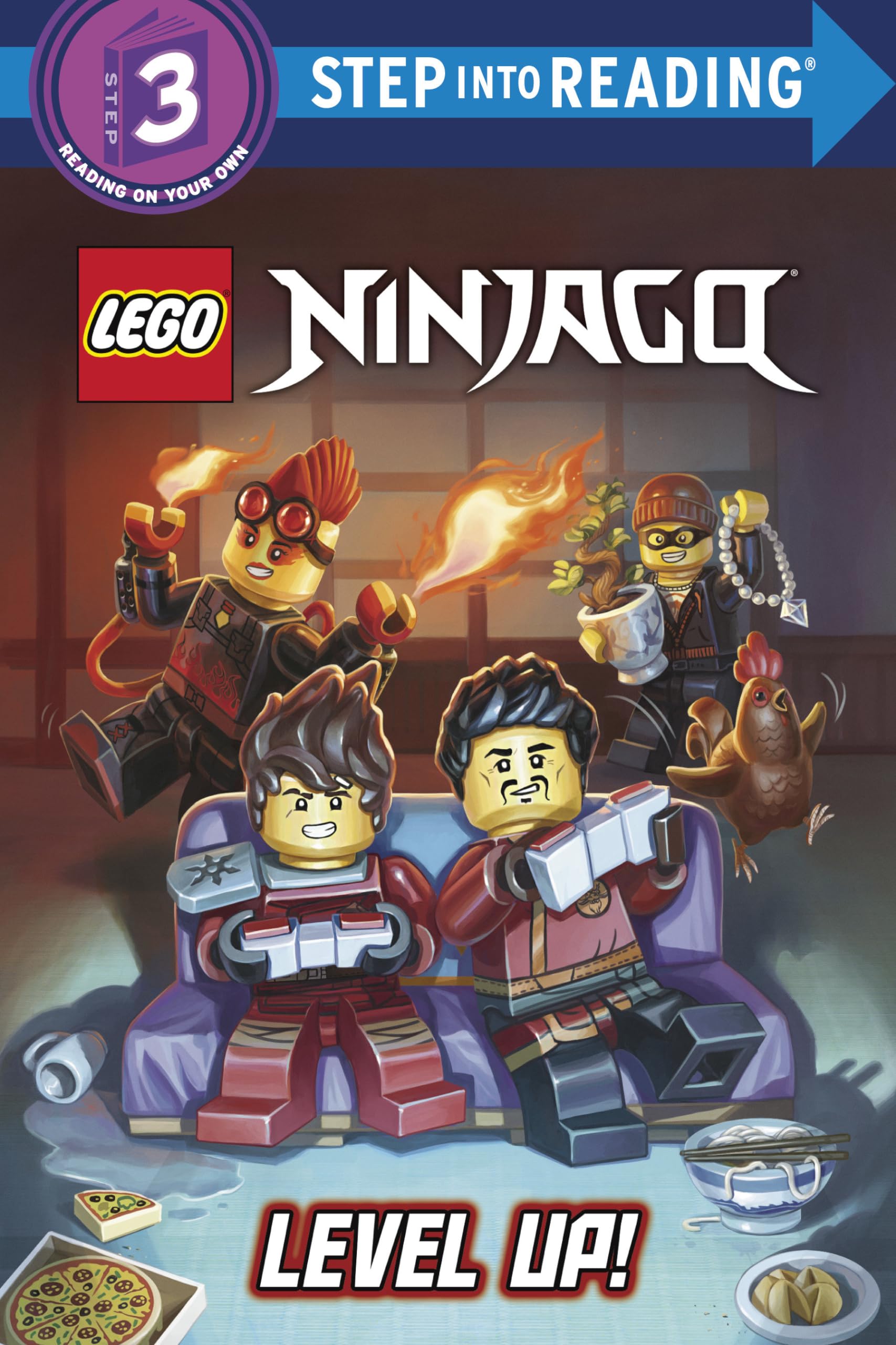 Amazon | Level Up! (LEGO Ninjago) (Step into Reading) | Random House ...