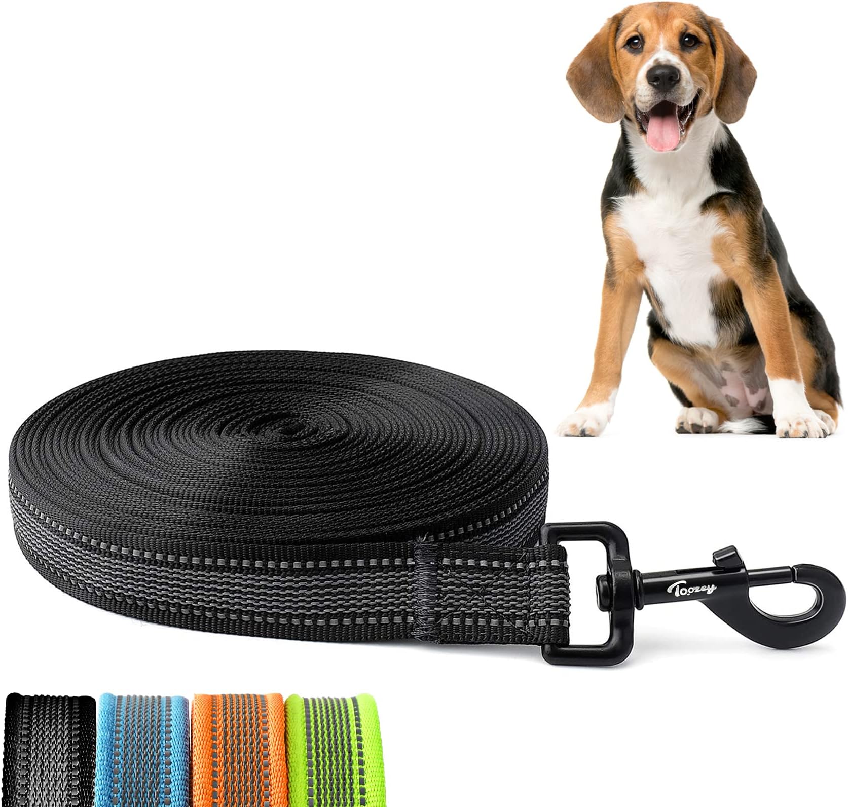 TUFFDOG Training Lead For Dogs - Reflective Heavy Duty Long Line Dog ...