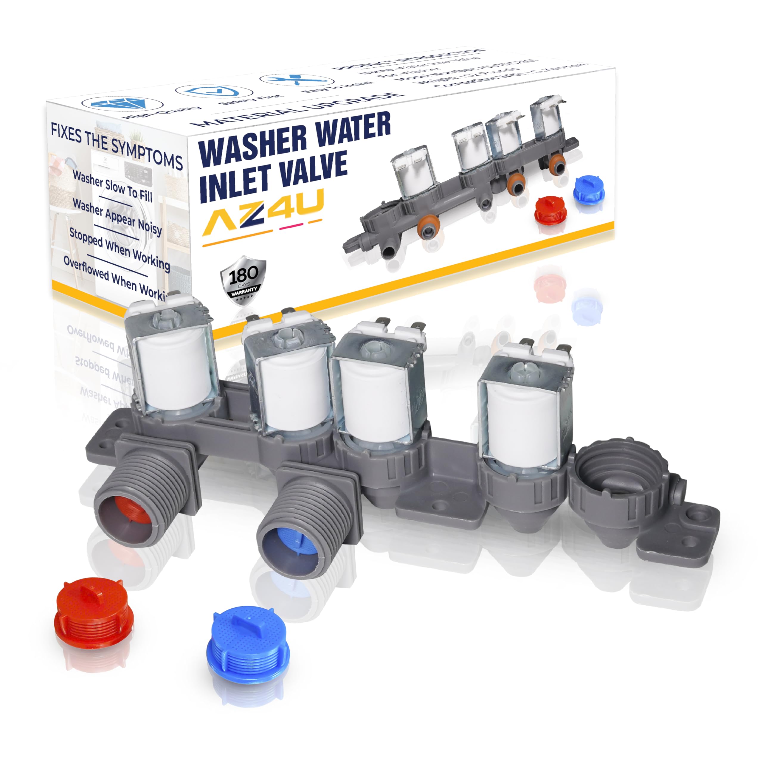 Amazon.com: AZ4U Upgraded AJU75152602 5221EA1008S Washer Water Inlet ...