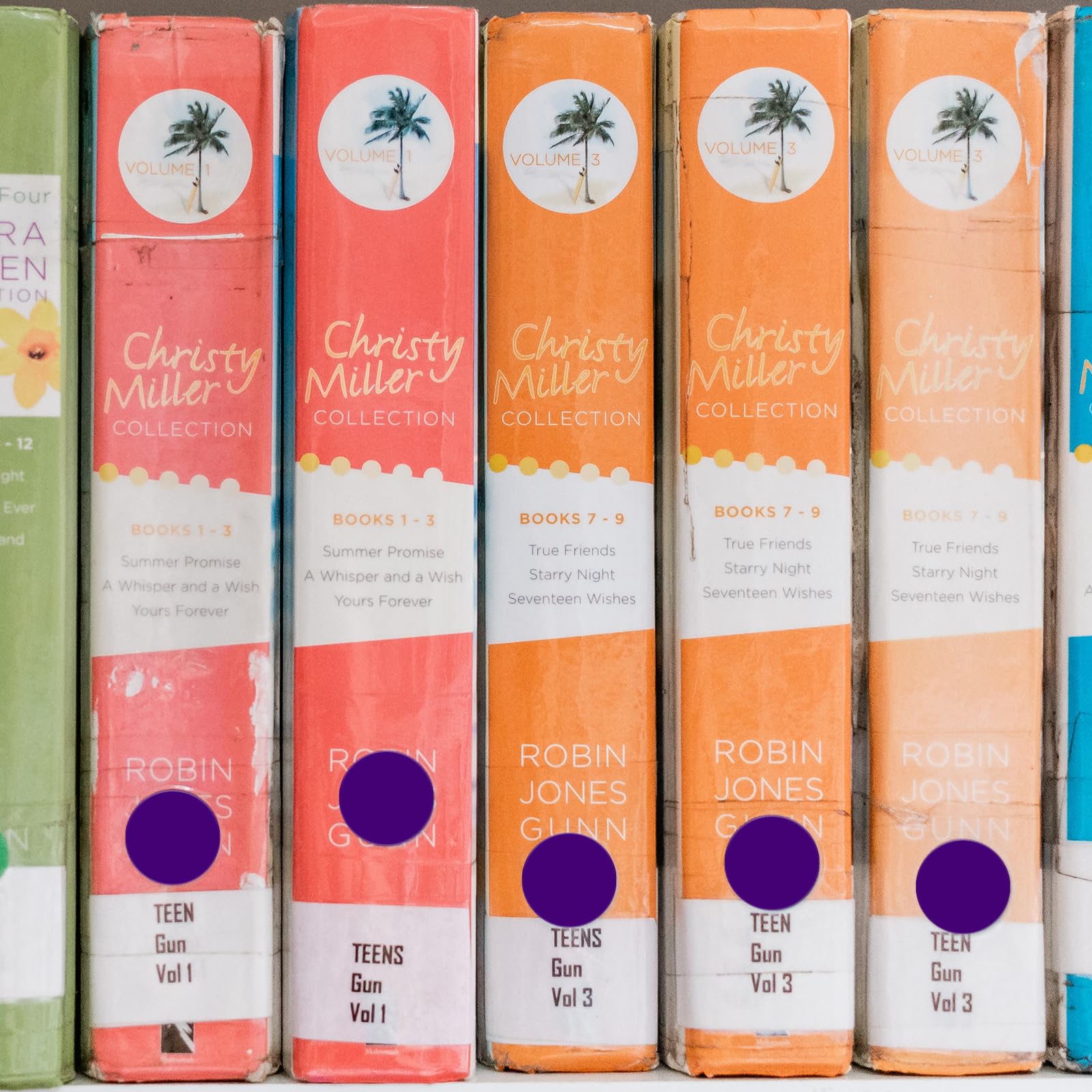 Snapklik.com : Purple Dot Stickers Round 0.7 Inch Sticker Colored ...