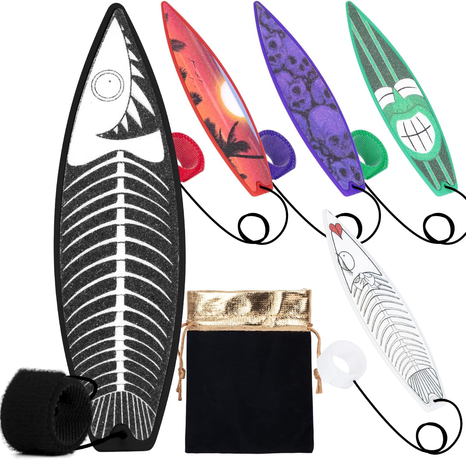 Amazon.com: JUNIQUTE Finger Surfboard-Mini Surfboard for Kids and ...