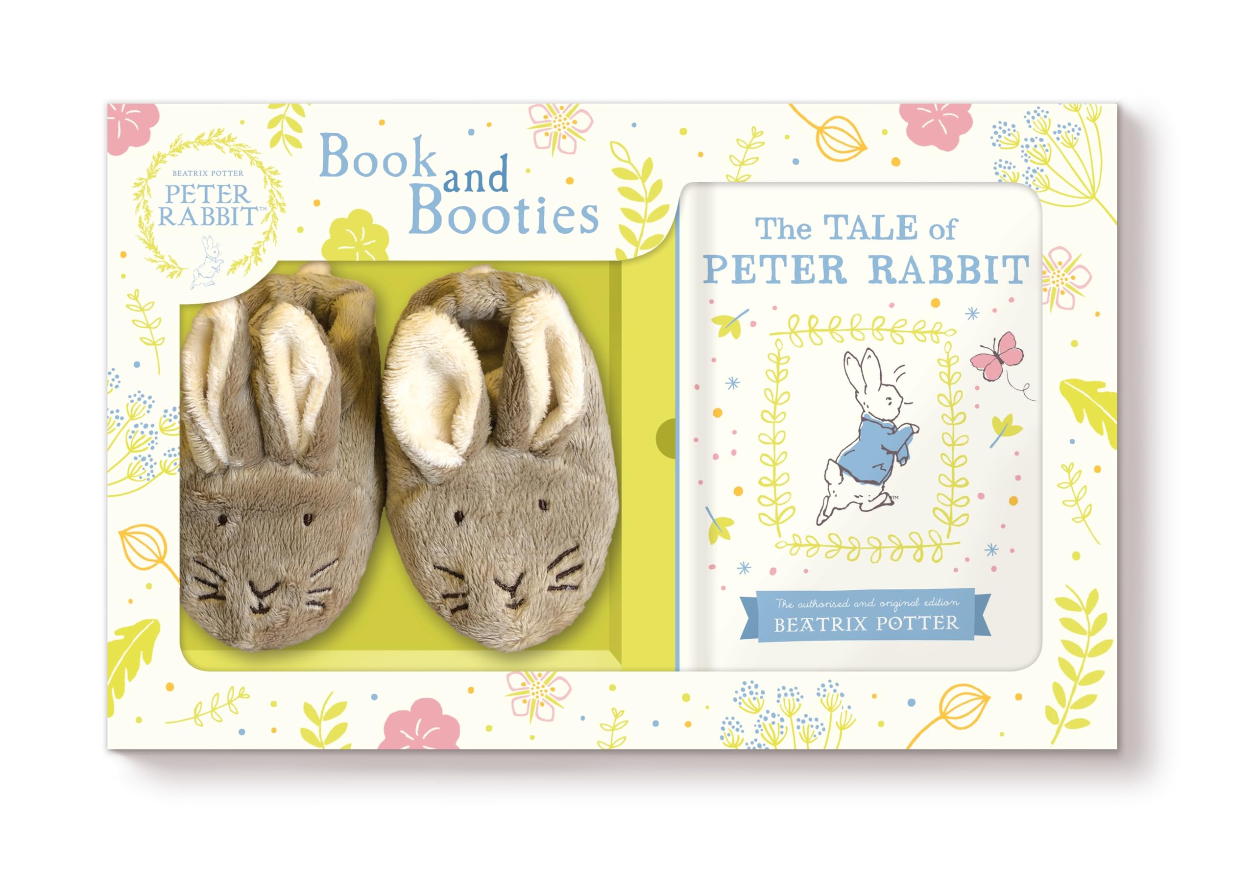 Tale of Peter Rabbit Book and First Booties Gift Set (Peter Rabbit Gift ...