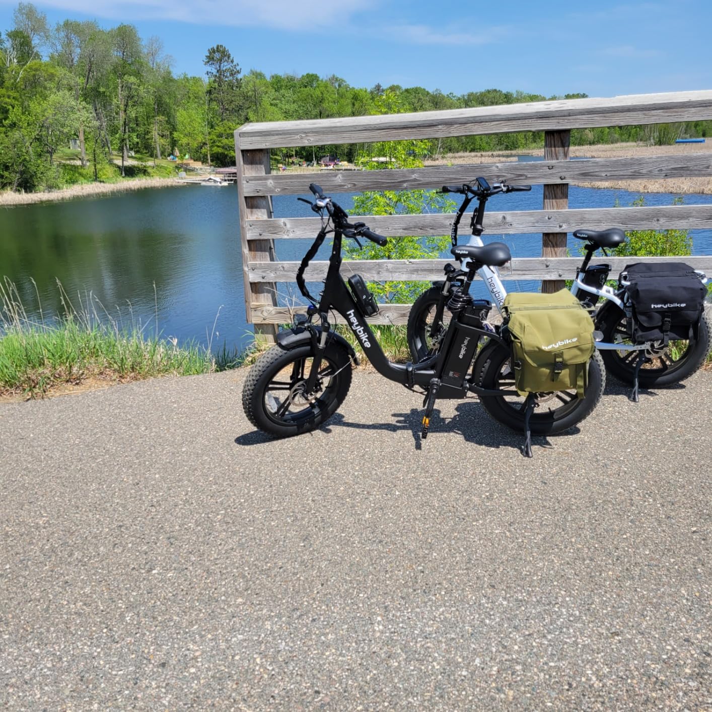 $72/mo - Finance Heybike Ranger Electric Bike for Adults 500W Foldable ...