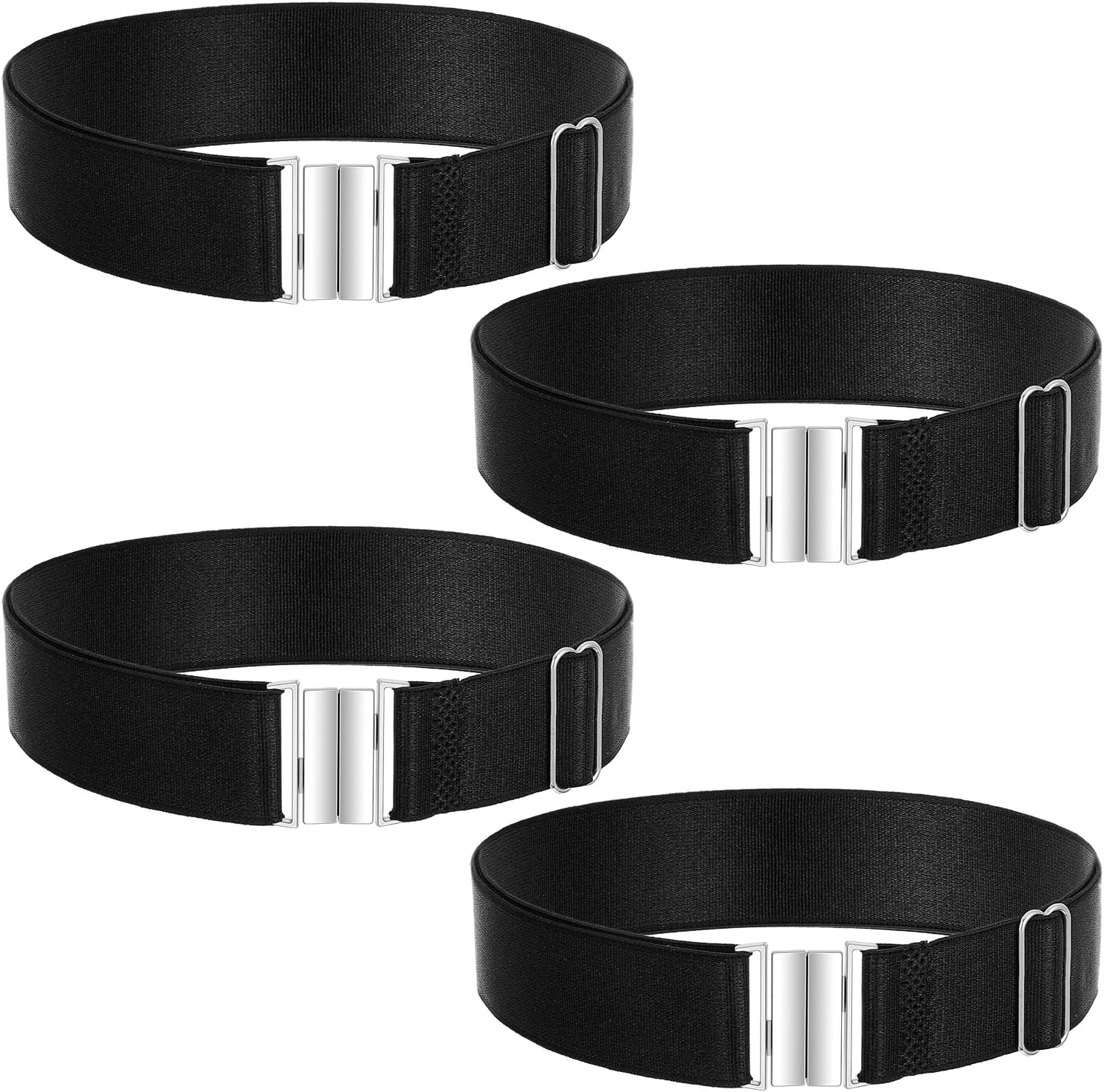 Amazon.com: Josojoou 4 Pcs Women's Thigh Garter Belt Adjustable High ...
