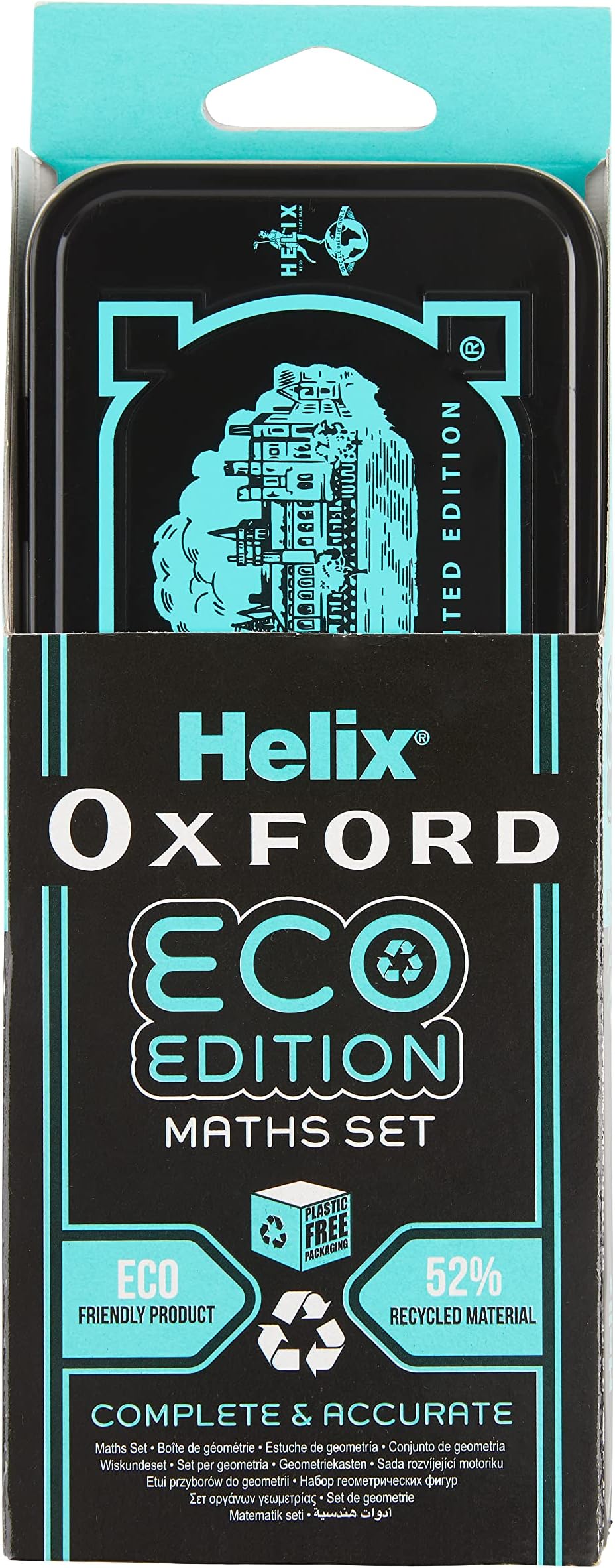 Helix Oxford Geo Maths Set - Green : Amazon.co.uk: Stationery & Office ...