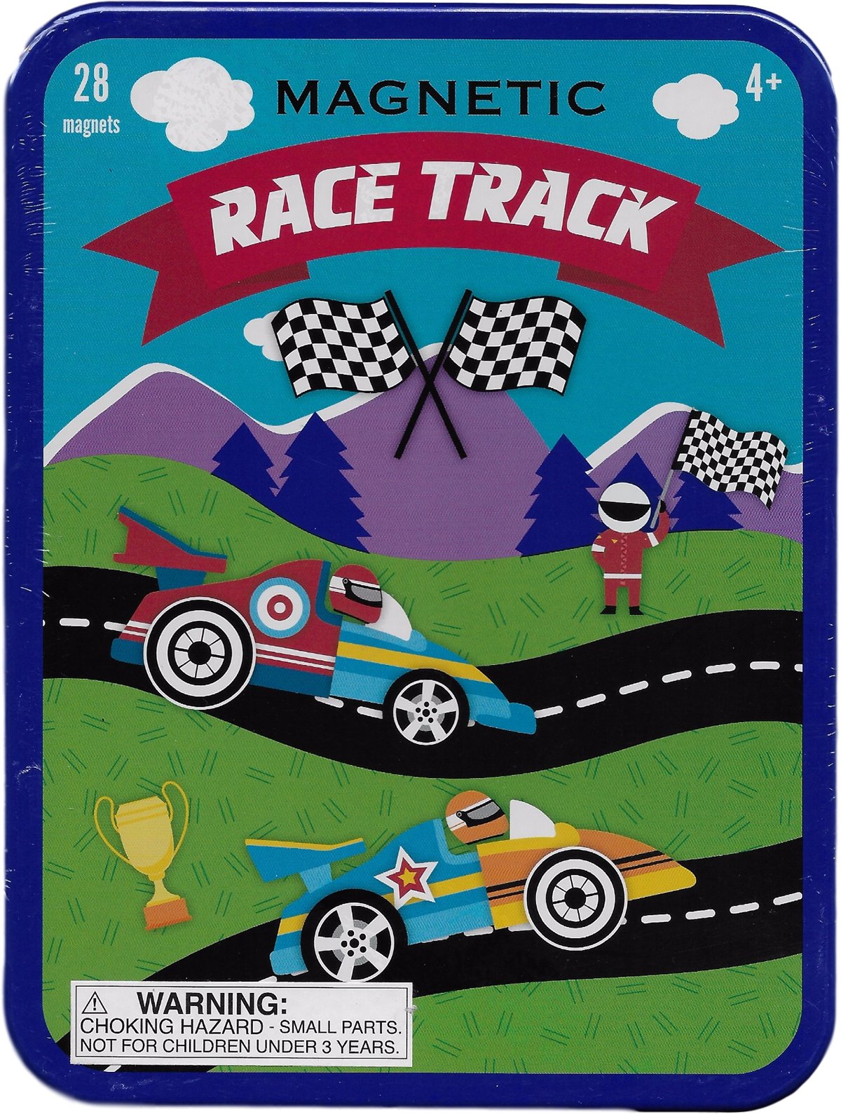 Amazon.com: Magnetic Travel Games, Race Track : Toys & Games