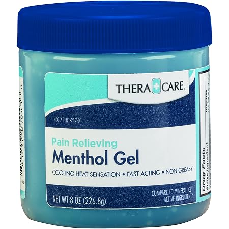 Amazon.com: Thera|Care Pain Relieving Menthol Gel | Temporarily ...