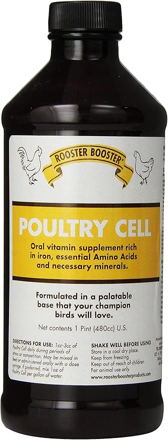 Rooster Booster Poultry Cell, 16-Ounce : Amazon.ca: Pet Supplies