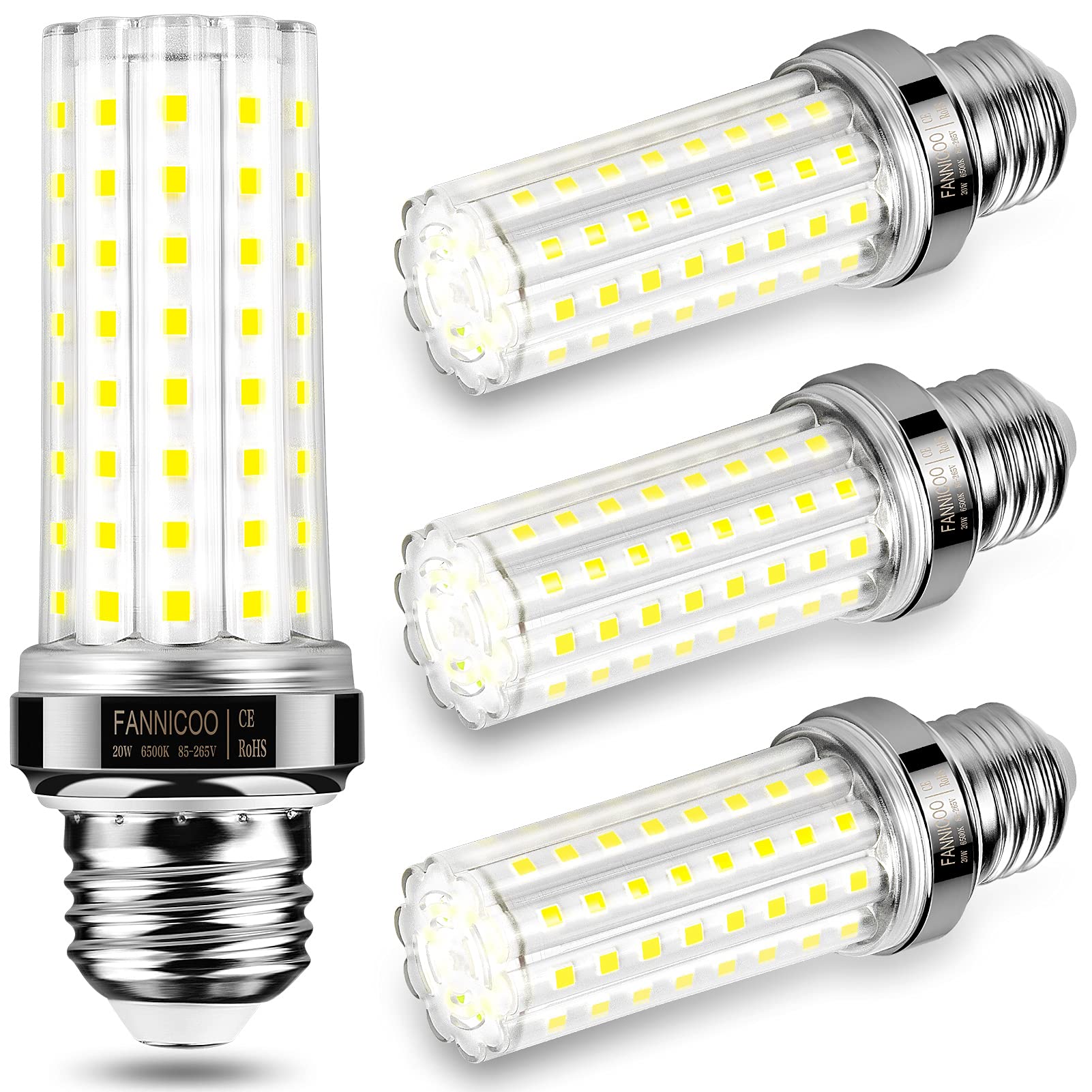 LED Corn Light Bulb 150W Equivalent 2000 Lumen 6500K Cool Daylight
