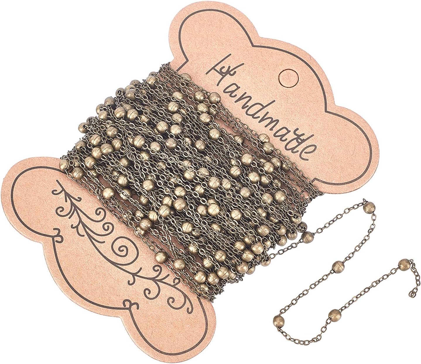 Amazon.com: arricraft 10m/32.80 Feet Antique Bronze Chains, Brass Cable ...