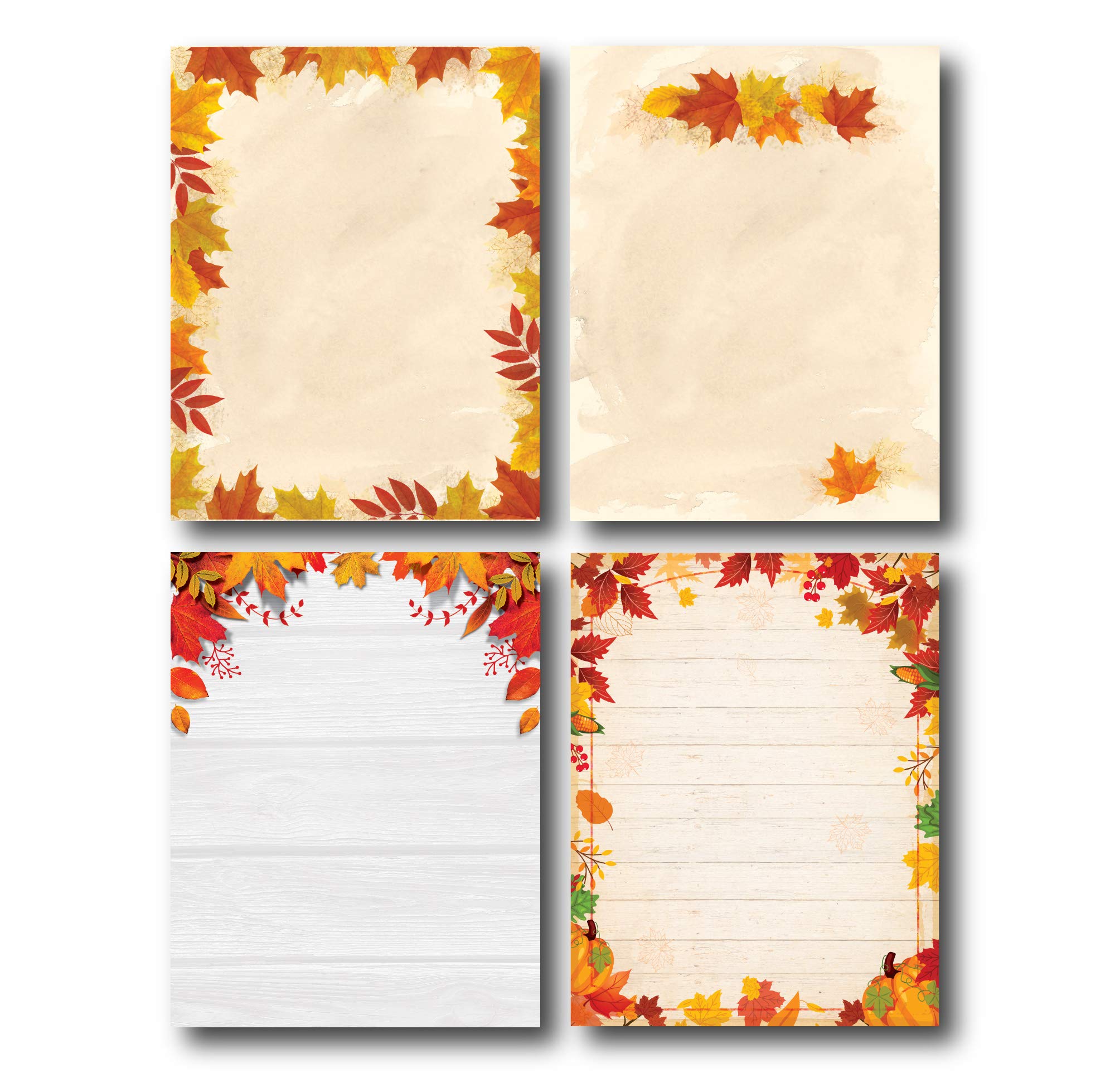 Autumn Leaves Stationery Fall Autumn Stationery With Leaves | Zazzle