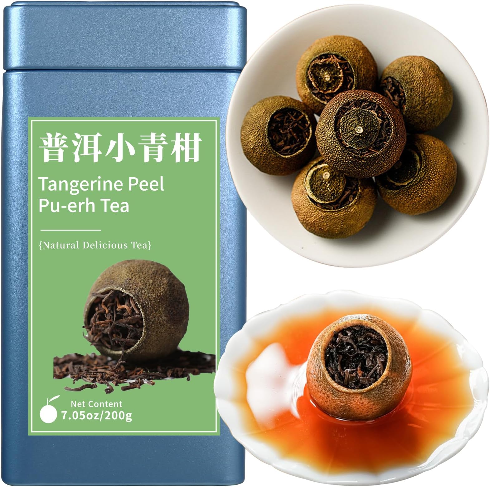 Amazon.com: Tangerine peel tea 200g -7.05oz three year bulk dried ...