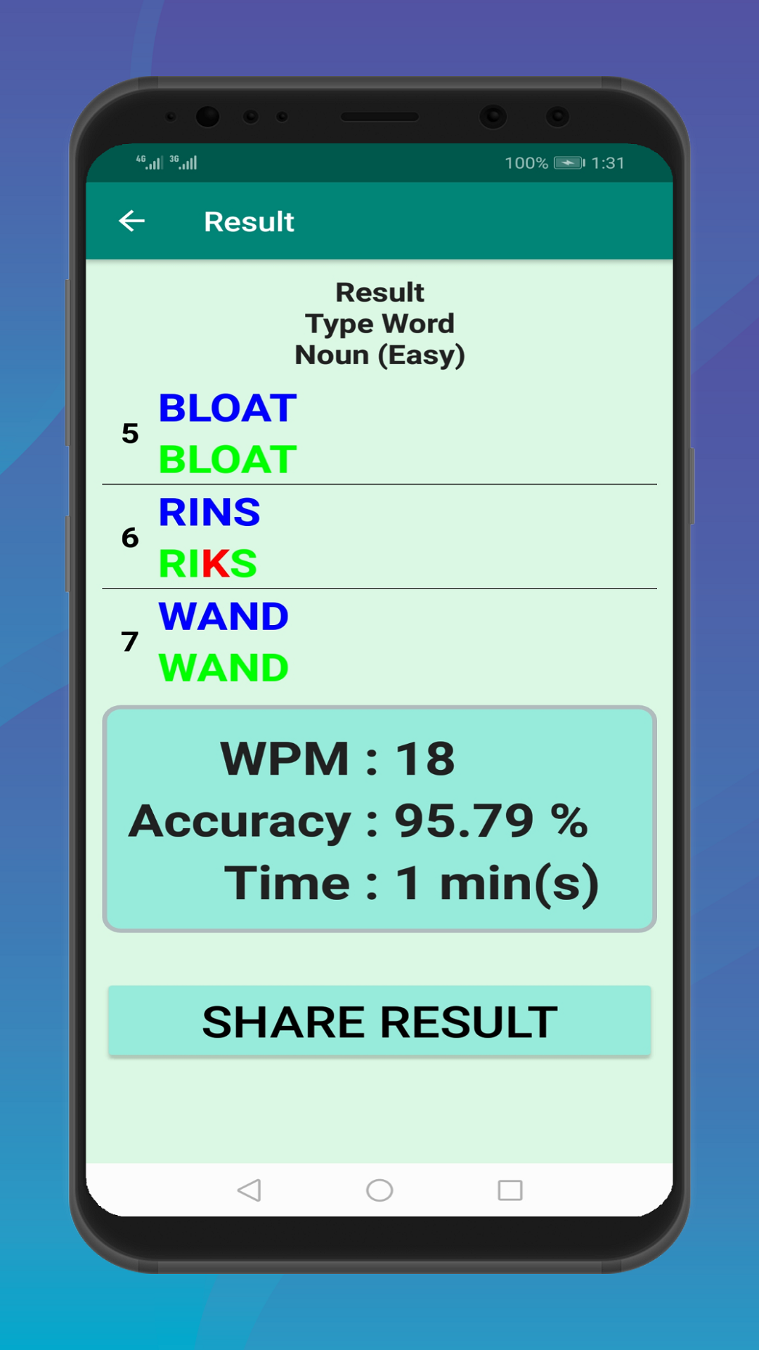 Catch Word - Typing Game, Online Daily Competition - App on Amazon Appstore