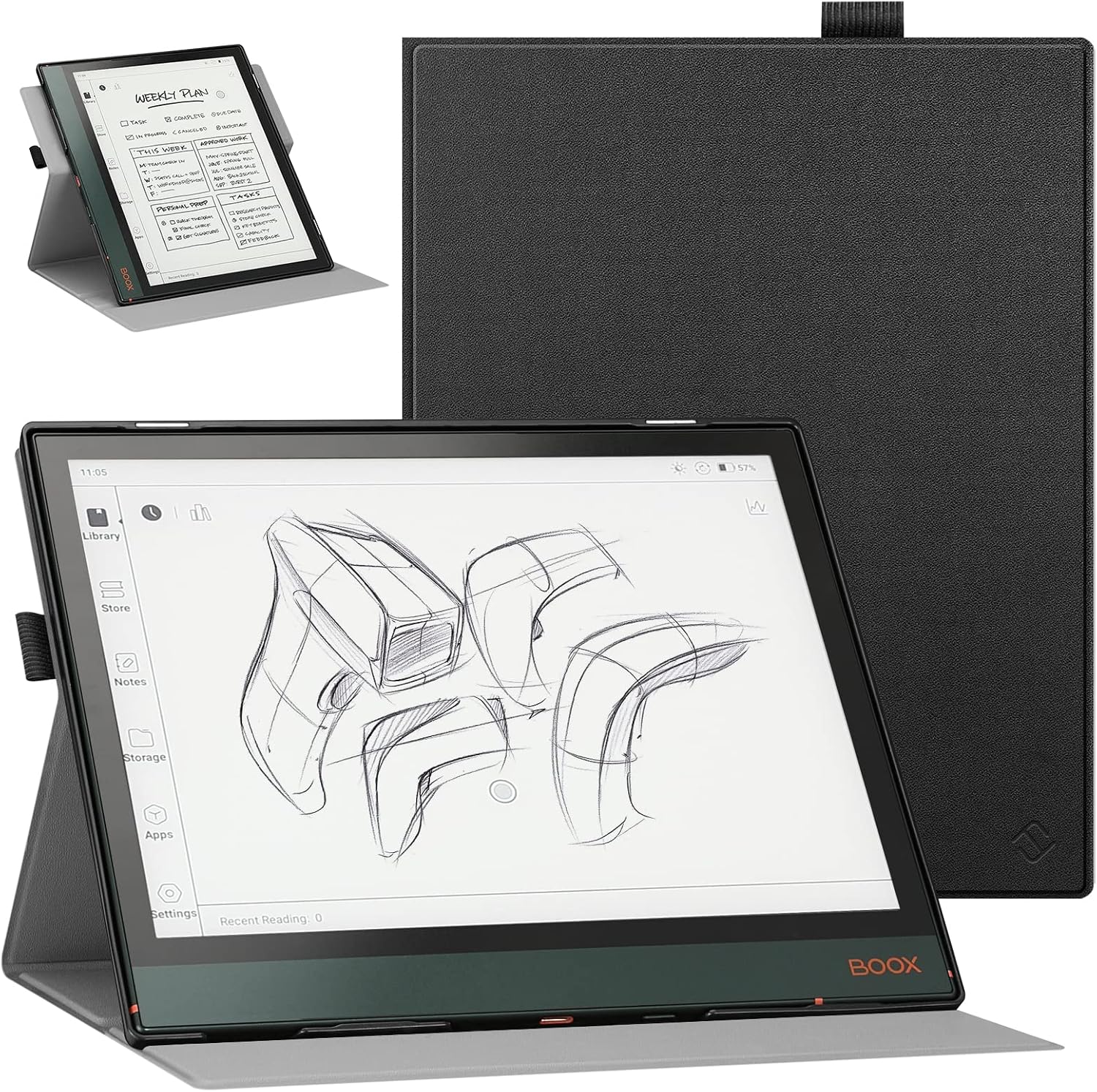 Fintie Slim Case Compatible with BOOX Note Air 2 (2021) & BOOX Note Air ...