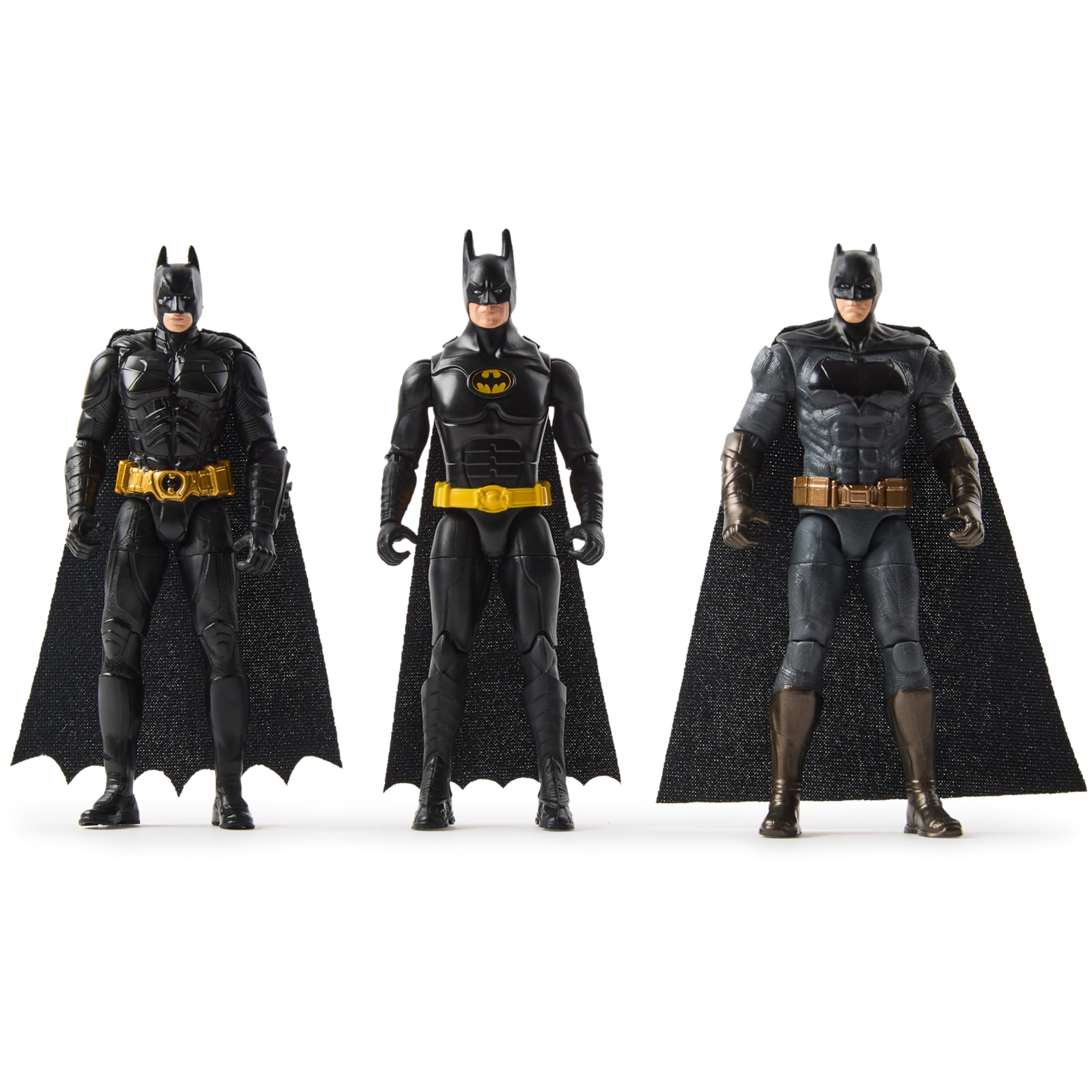 DC Comics, Batman 85th Special Edition Batman Action Figures 3-Pack, 4 ...