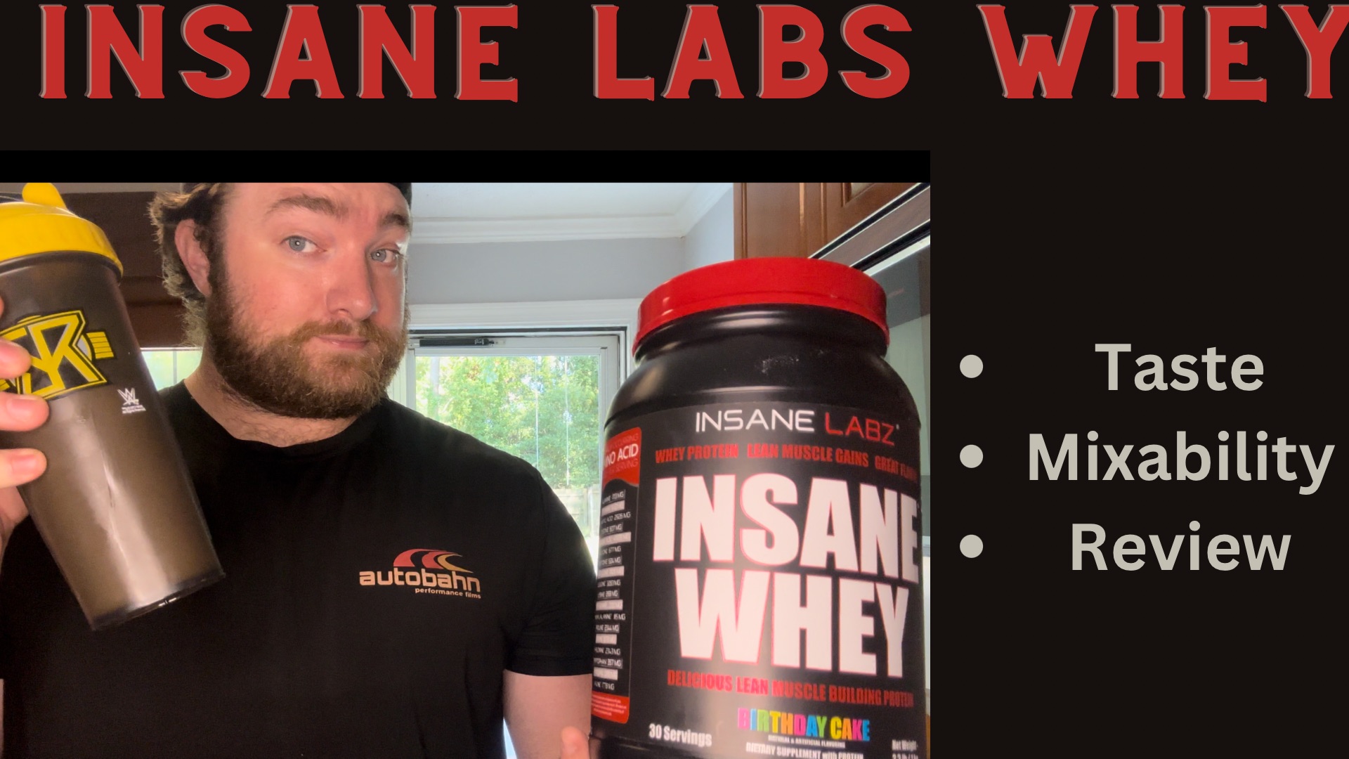 Watch Review of Insane Whey from Insane Labs using Perfect Shaker on ...