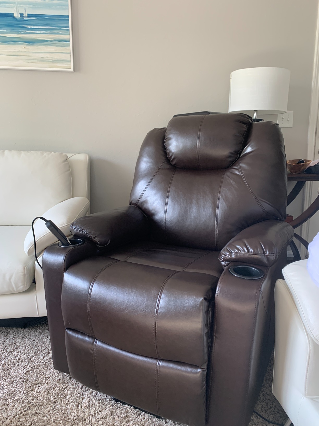 $45/mo - Finance Living Room Chair, Recliner Chair Push Back Single ...