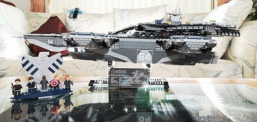 Amazon.com: LEGO Marvel Super Heroes 76042 The Shield Helicarrier ...