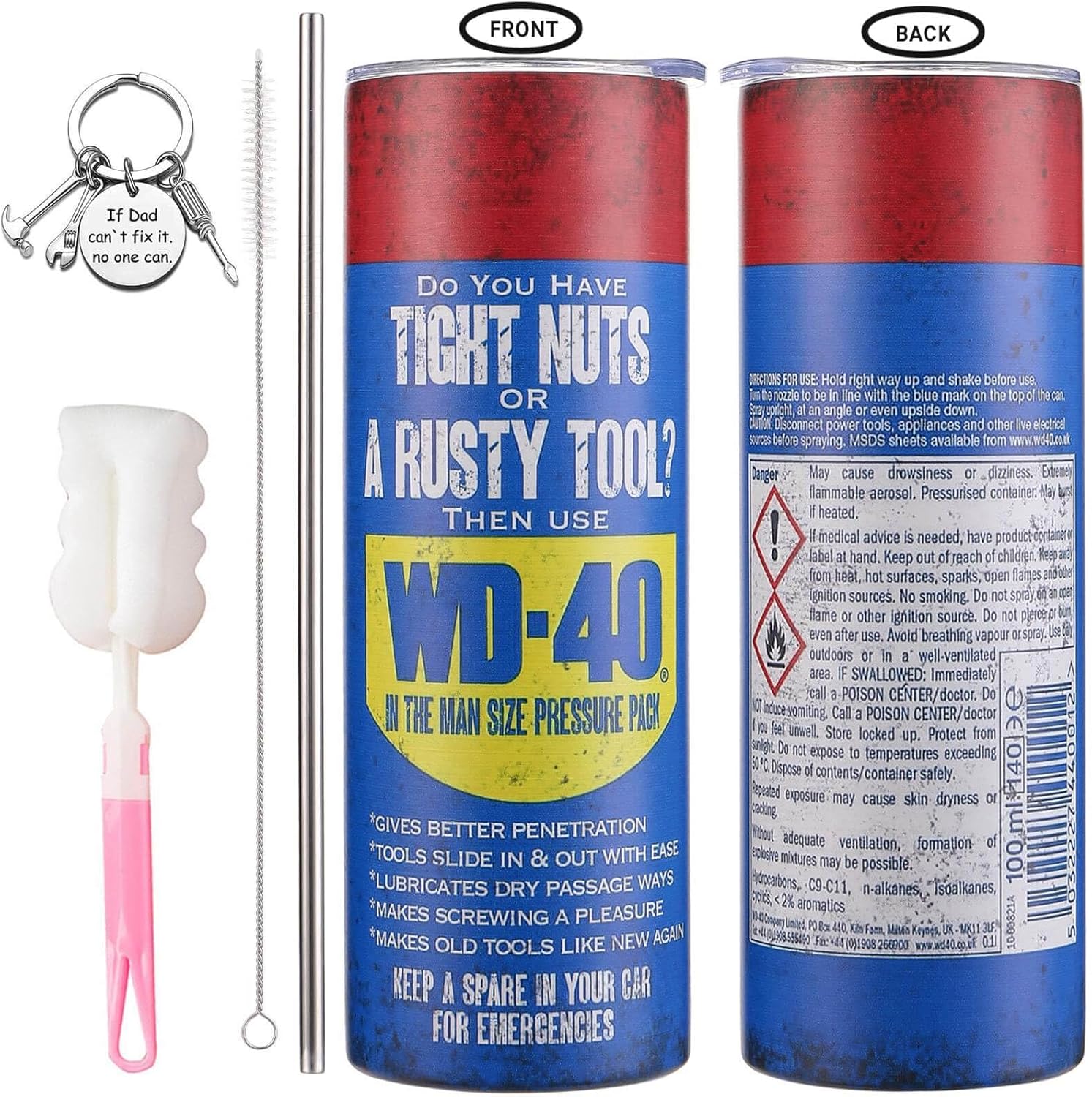 Amazon.com | LAZYKITTY 20 oz Vacuum Insulated Tumbler with Lid, Straw ...