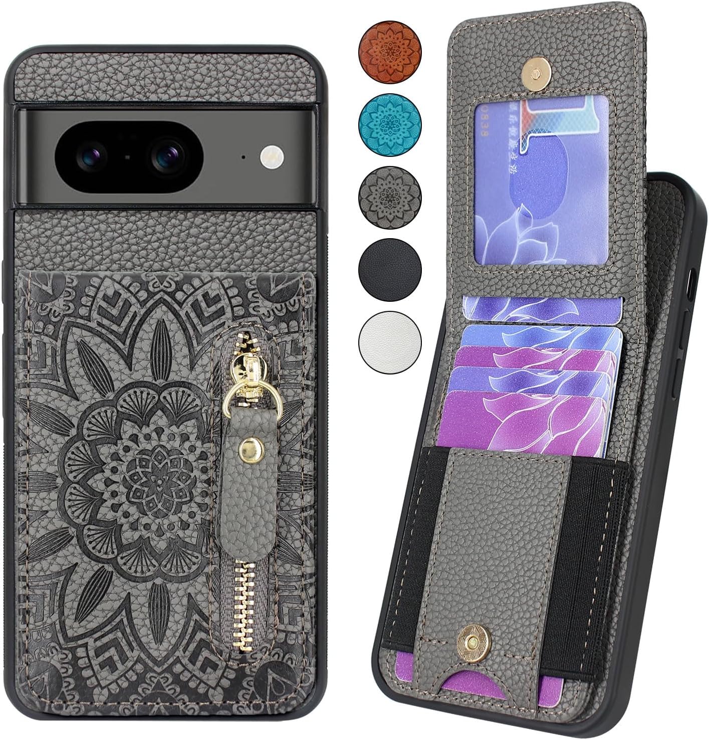 Amazon.com: CMIDUS Compatible with Google Pixel 8 Wallet Case with ...