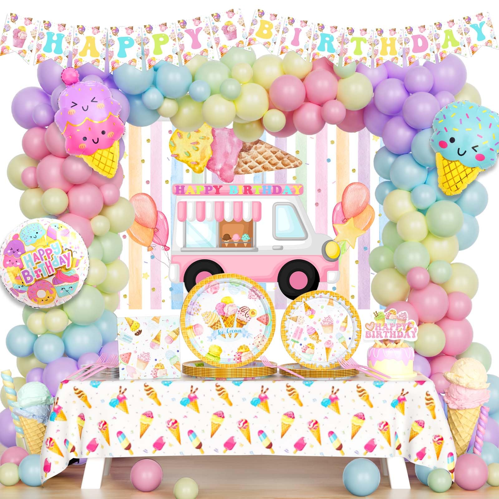 Ice Cream Theme Decorations 23 Awesome Ice Cream Party Ideas For Food
