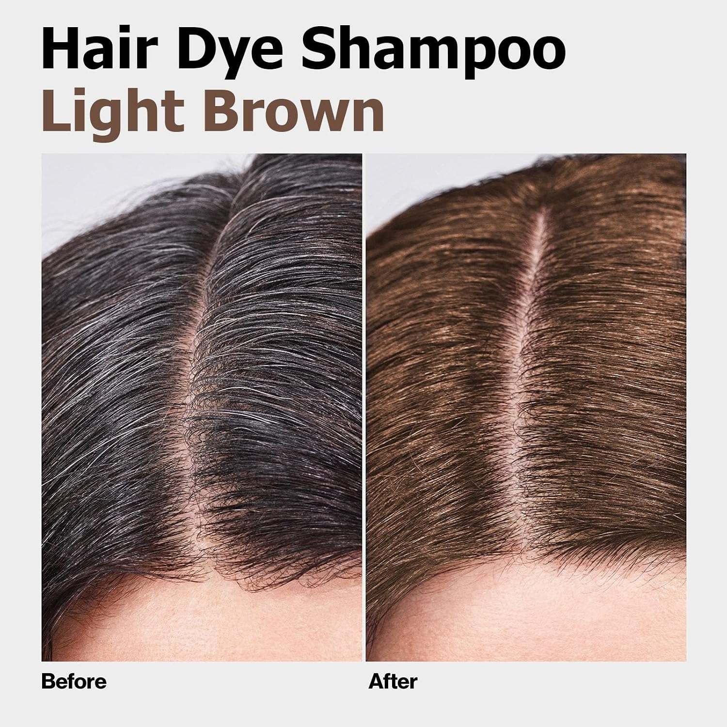 Champú de tinte para el cabello 3 en 1, champú de color para el cabello ...
