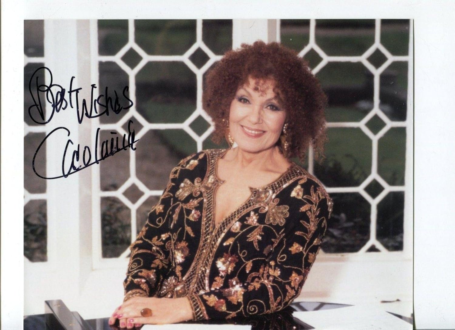 Cleo Laine Jazz Singer Actress Signed Autograph Photo - Autographed NBA ...