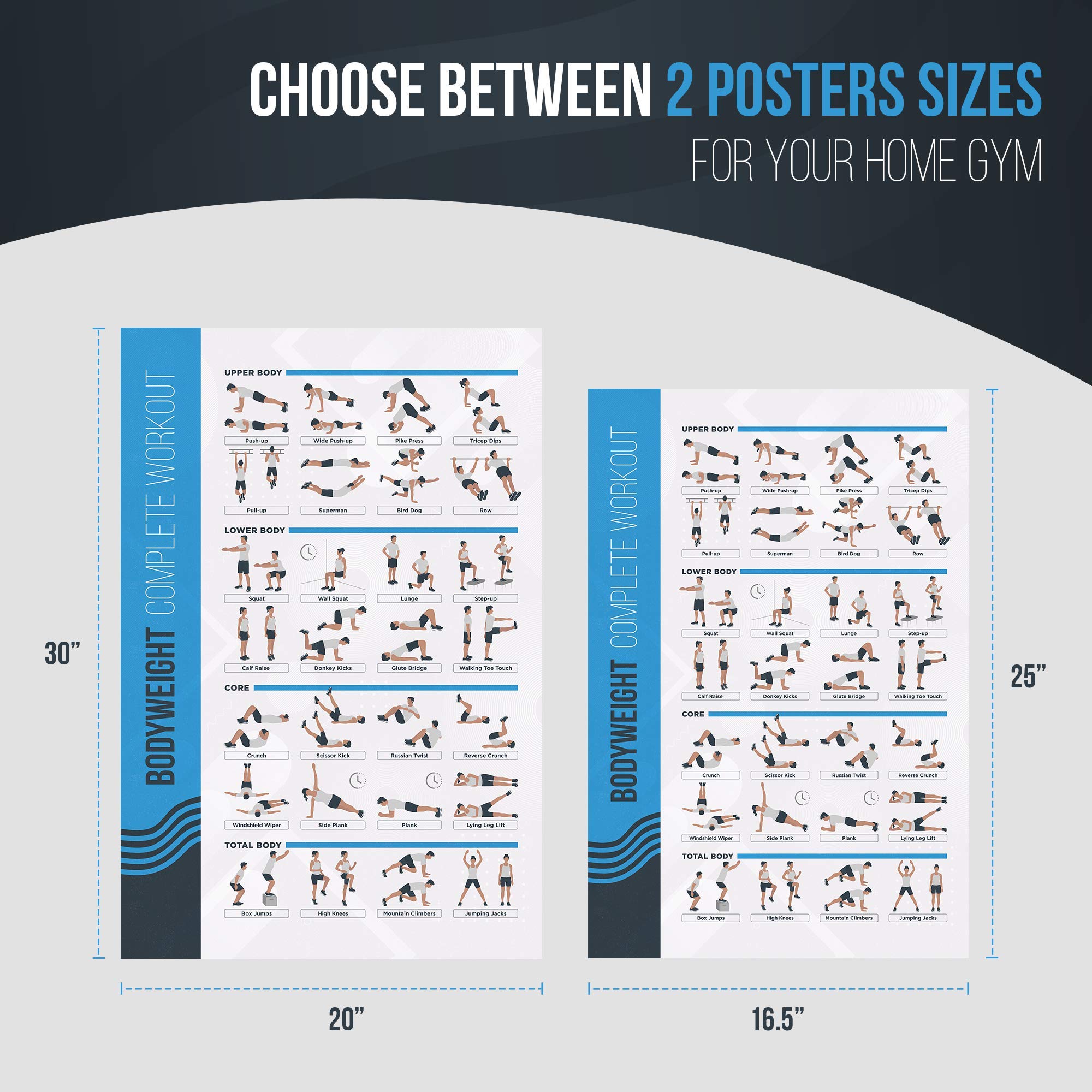 FitMate Bodyweight Workout Exercise Poster Workout Routine With Free fitmate-bodyweight-workout-exercise-poster-workout-routine-with-free