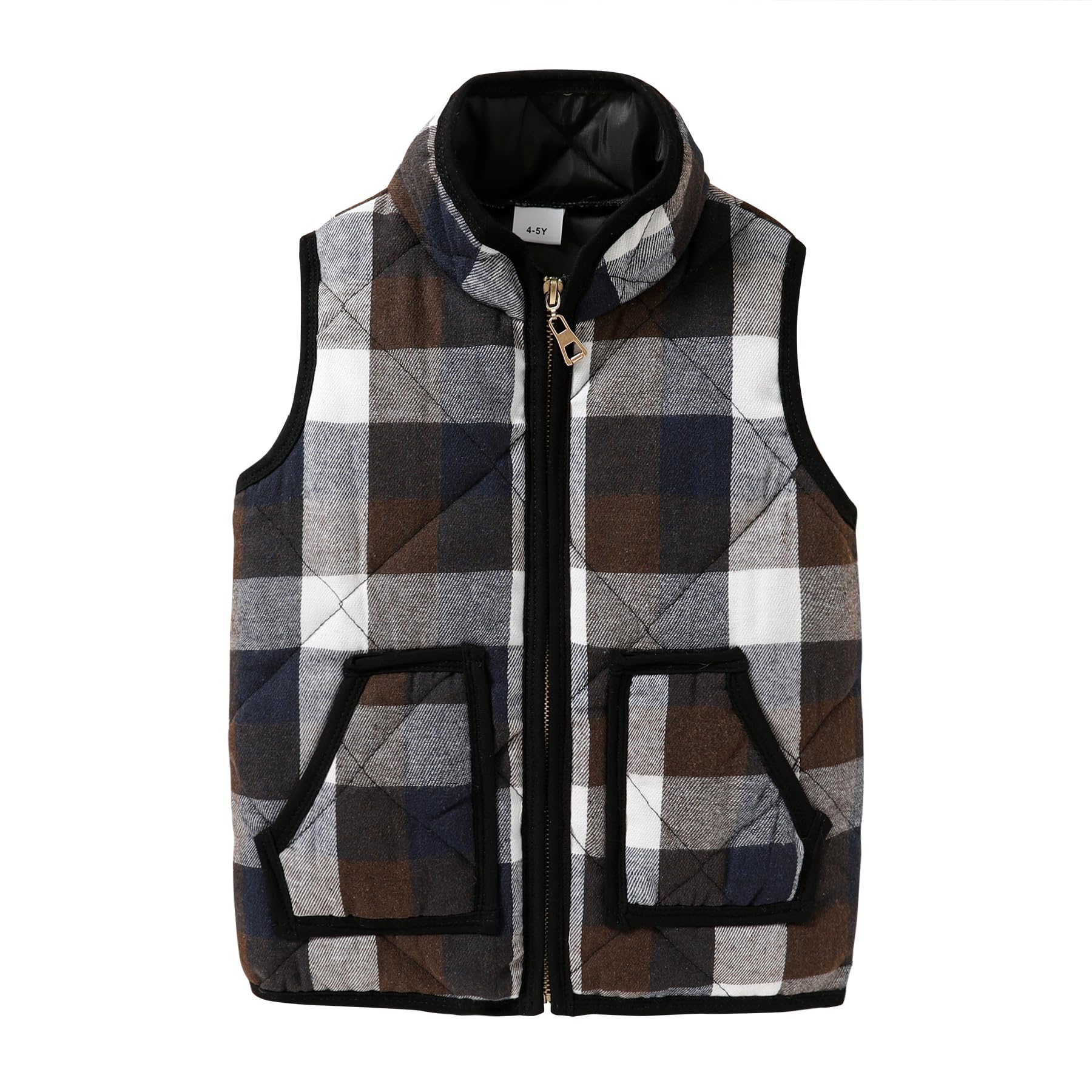 Snapklik.com : MAMAMI Kid Little Girls Puffer Lightweight Plaid Quilted ...
