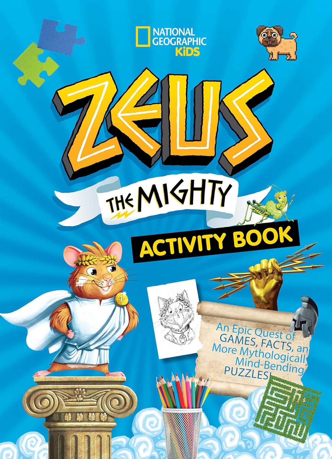 Zeus the Mighty Activity Book: West, Tracey: 9781426337598: Amazon.com ...