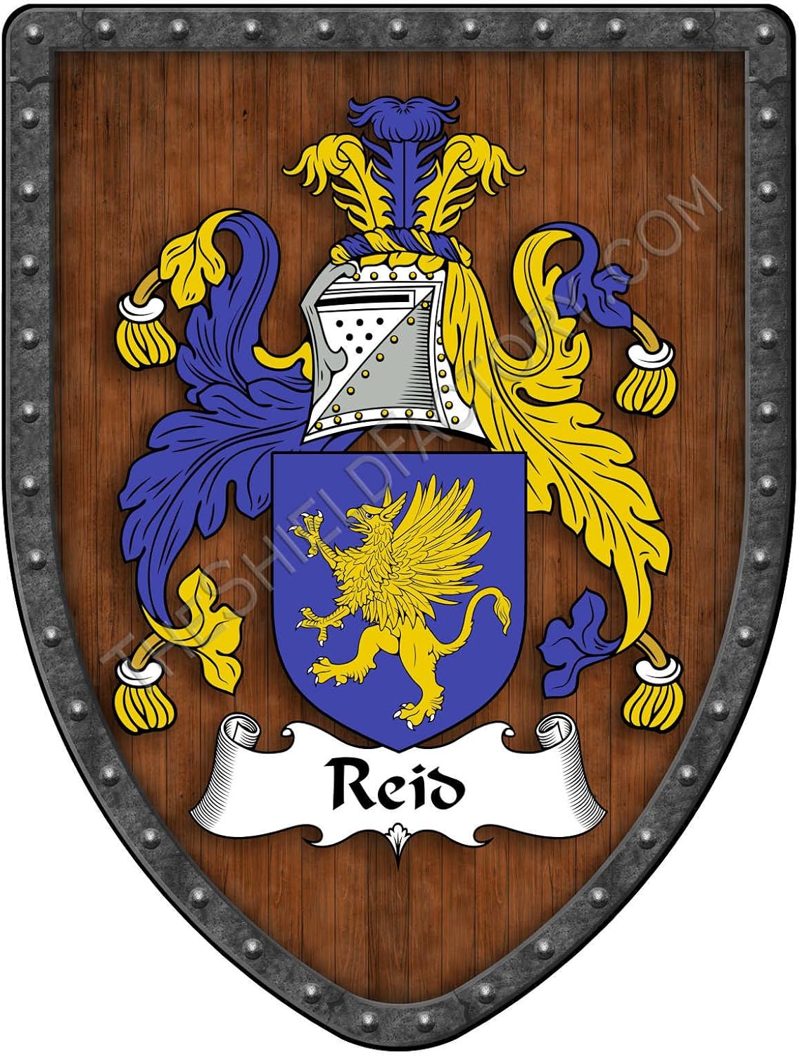 Amazon.com: Reid Family Crest Custom Coat of Arms, Family Ancestry and ...