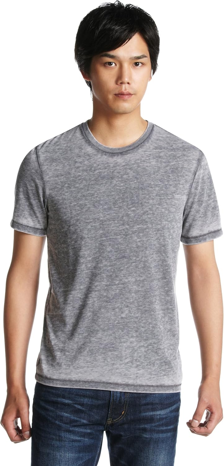 Amazon | (カラーファスト アパレル)colorfast apparel Tシャツ MENS BURNOUT CREW NECK ...