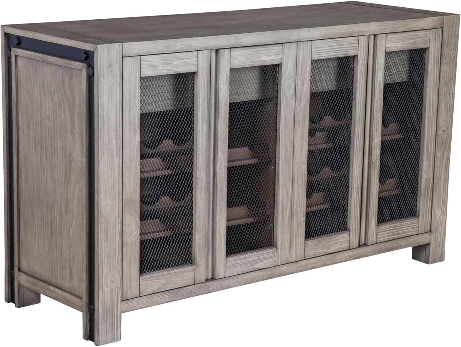 Amazon.com - Alpine Furniture Fallon Sideboard, Gray/Black - Buffets ...