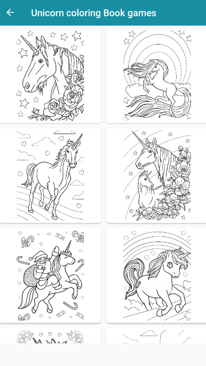 Unicorn coloring Book games - App on Amazon Appstore