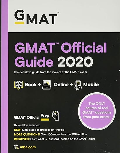 GMAT Official Guide 2020: Book + Online Question Bank : GMAC (Graduate ...