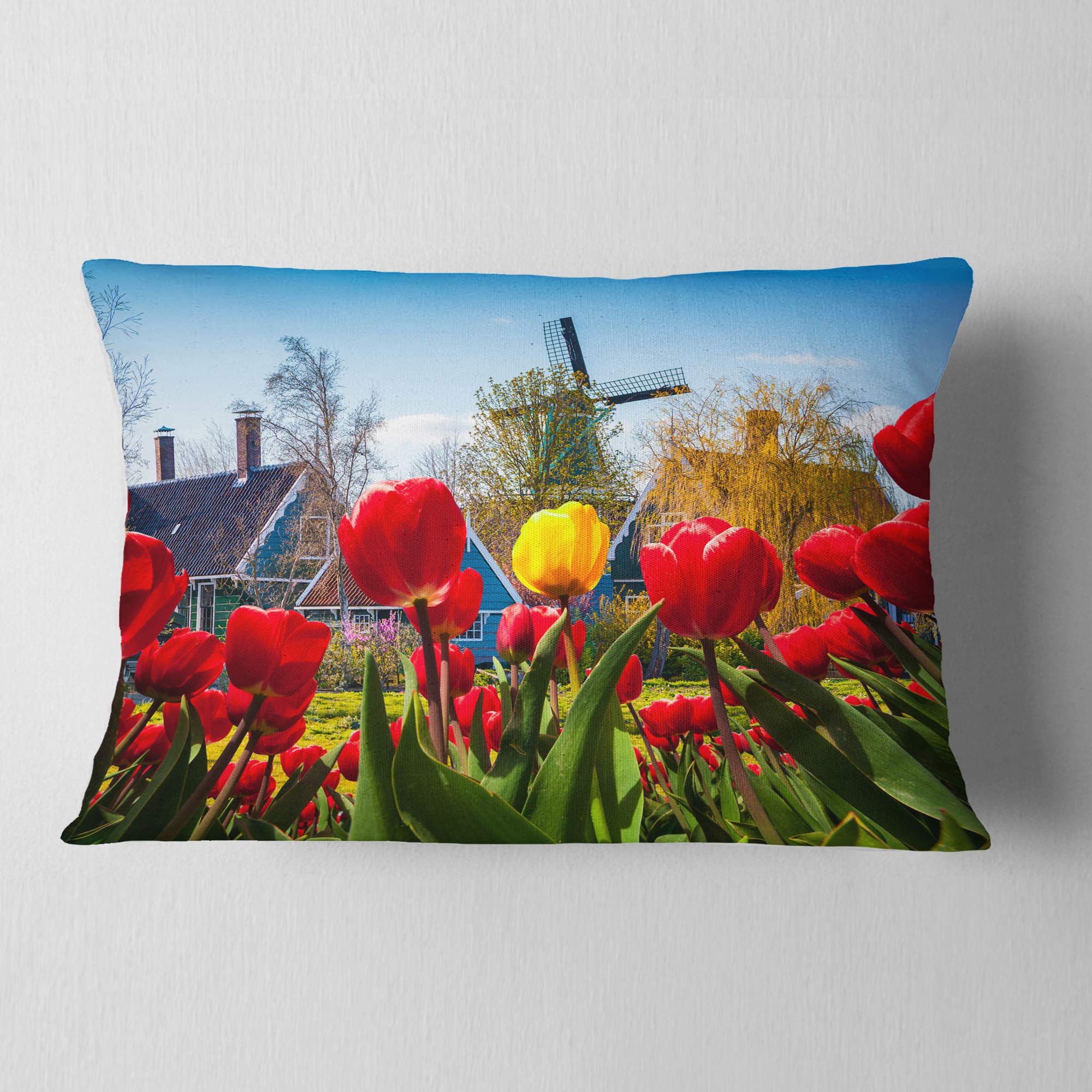 Norlene Floral Square Scatter Cushion Cover By Wayfair