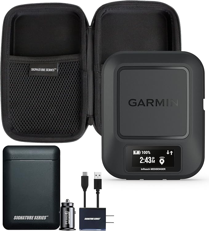 Amazon.com: Garmin inReach Messenger, Handheld Satellite Communicator ...