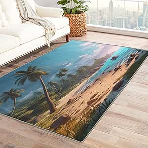 Amazon.com: Palm Tree Rug & Home Decor - 2x3 Rug, Tropical Rugs for ...